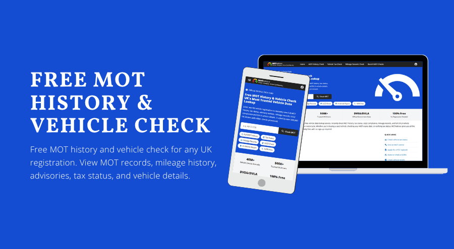 Full MOT History Check 2026 - MOTAdvisor